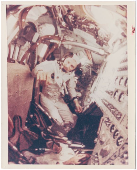 Bonhams Cornette de Saint Cyr : [Apollo 8] HUMANITY ORBITS ANOTHER ...