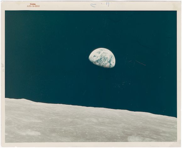 Bonhams Cornette de Saint Cyr : [Apollo 8] FIRST EARTHRISE: the iconic ...