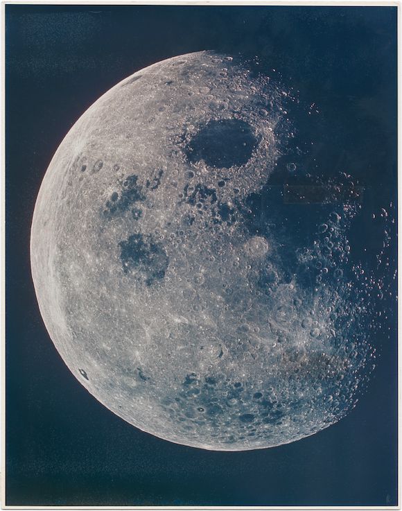 Bonhams Cornette de Saint Cyr : [Apollo 8] THE FIRST PHOTOGRAPH (large ...