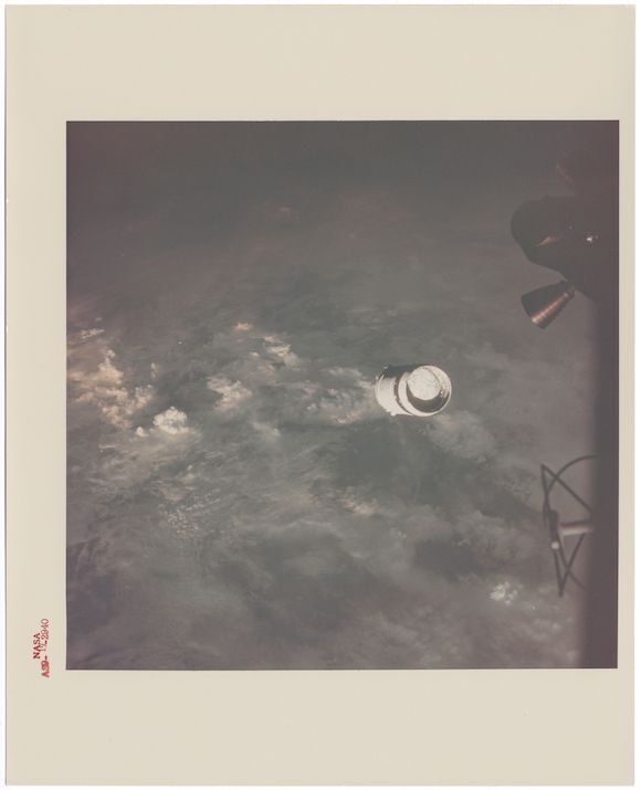 Bonhams Cornette de Saint Cyr : [Apollo 9] JETTISON OF THE S-IVB STAGE IN EARTH ORBIT AFTER LM ...