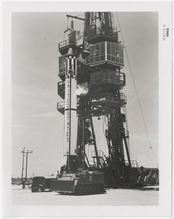 Bonhams Cornette de Saint Cyr : Mercury Redstone 4 THE ILL-FATED ...