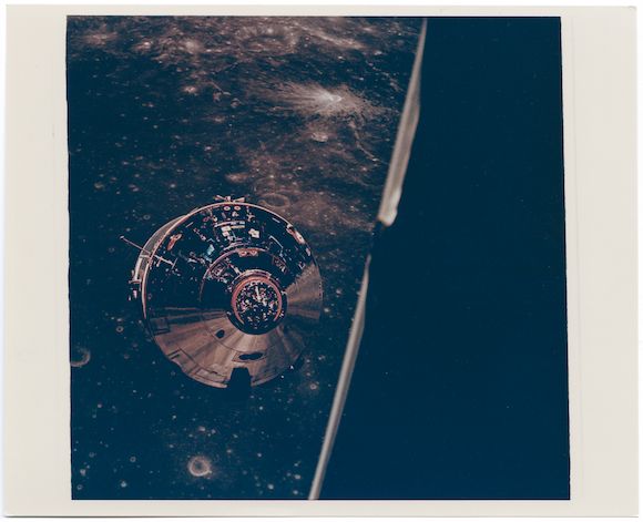 Bonhams Cornette de Saint Cyr : [Apollo 10] 'FANTASTIC' VIEW OF CSM ...