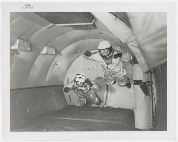 Bonhams Cornette de Saint Cyr : [Project Mercury] PIONEERING ZERO-GRAVITY TRAINING: Mercury ...