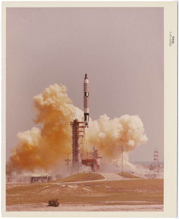 Bonhams Cornette de Saint Cyr : Gemini IV LAUNCH OF THE FIRST US SPACEWALK MISSION NASA, 3 June 1965