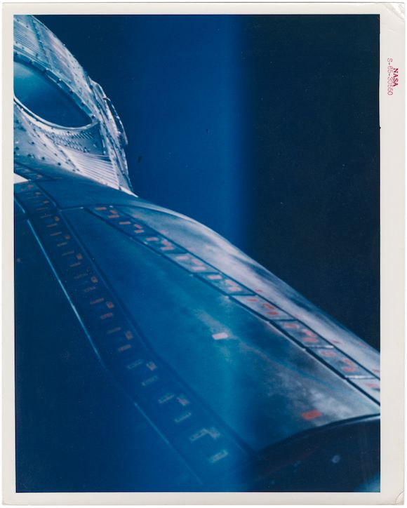 Bonhams Cornette de Saint Cyr : [Gemini IV] THE FIRST HUMAN-TAKEN PHOTOGRAPH FROM OUTER SPACE ...