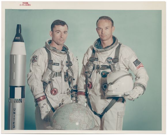 Bonhams Cornette de Saint Cyr : Gemini X SPACE LEGENDS John Young and ...