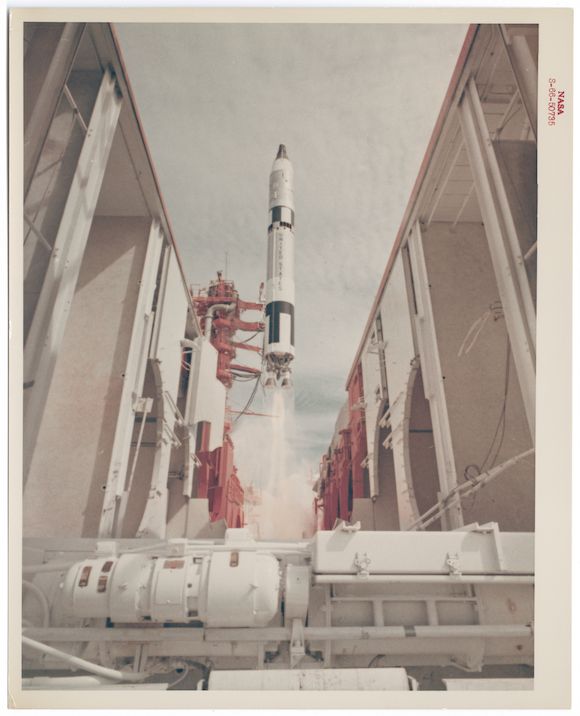 Bonhams Cornette de Saint Cyr : [Gemini XI] LAUNCH OF THE HIGHEST EARTH ...