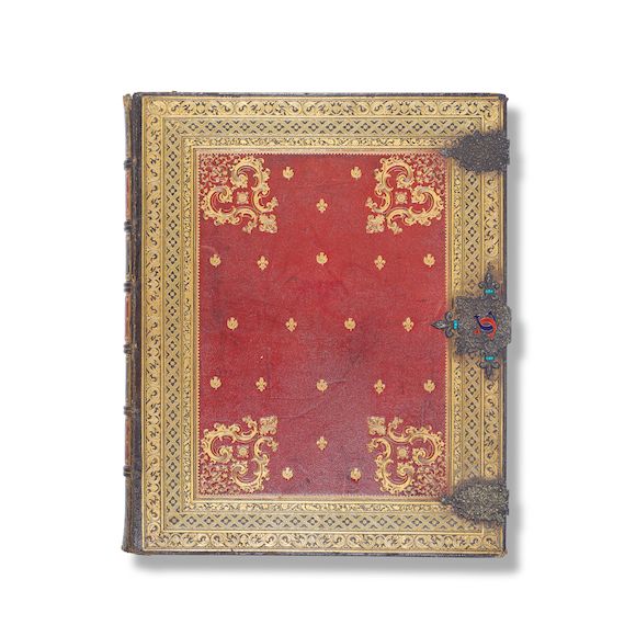 Bonhams : A late 19th century Scottish silver mounted red and black ...