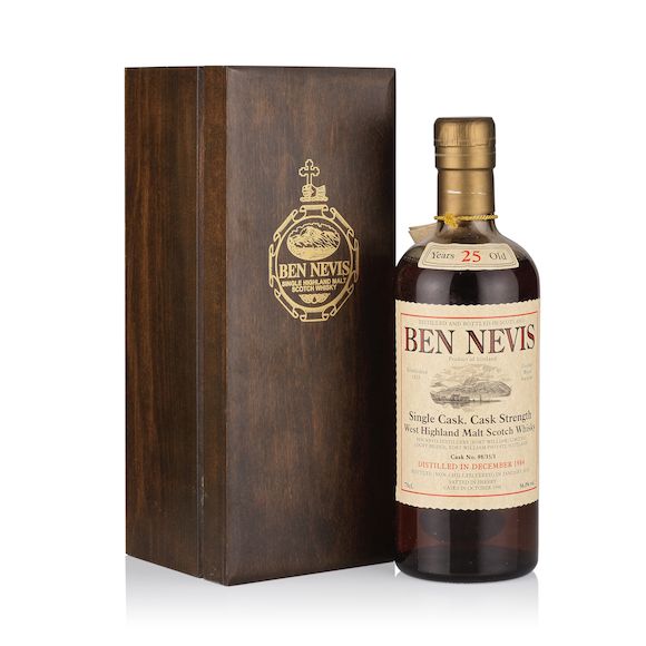 Bonhams Cornette de Saint Cyr : Ben Nevis 25 Year Old, 1984 (1x 70cl)