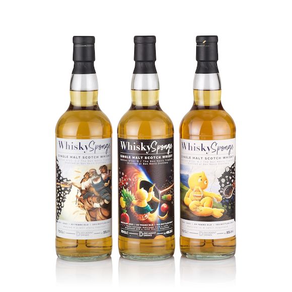 Bonhams Cornette de Saint Cyr : Ben Nevis 23 Year Old Whisky Sponge ...