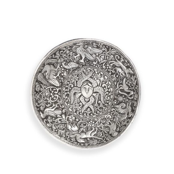 Bonhams : An Armenian or Greek repoussé silver bowl Ottoman Turkey or ...