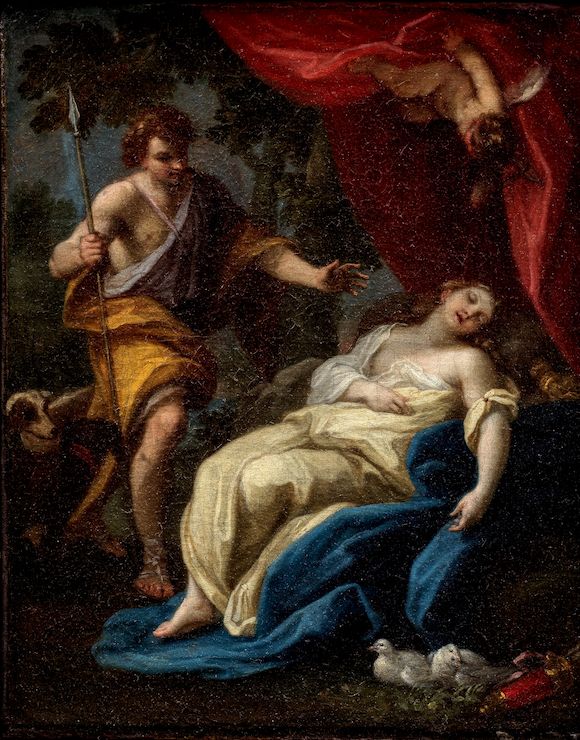 Bonhams : Attributed to Giacinto Calandrucci (Palermo 1646-1707) Adonis ...
