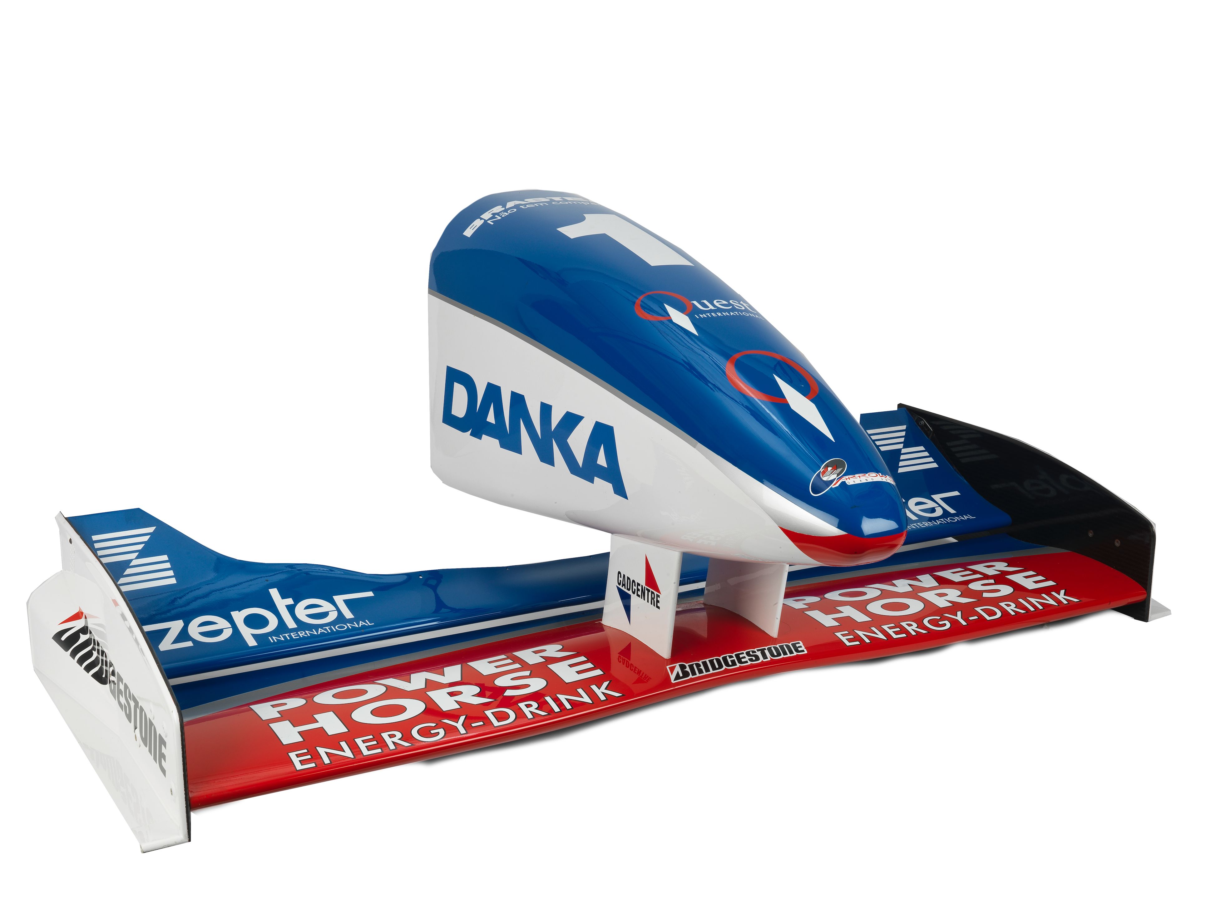 Bonhams Cars : A 1997 Arrows A18 nosecone assembly, from Damon Hill's car,