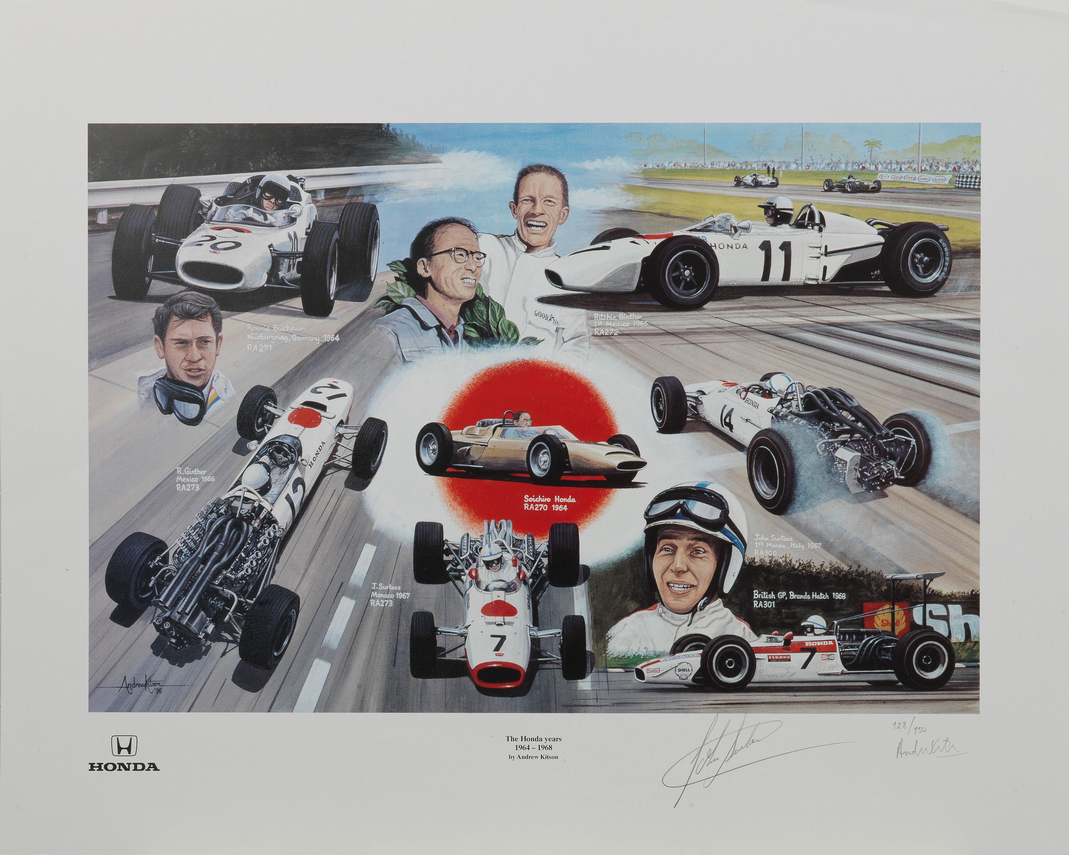 Bonhams Cars : Ten Motorsport prints and posters, Including three ...