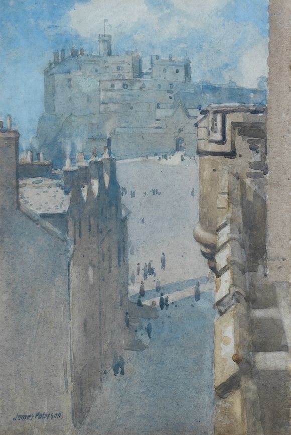 Bonhams : James Paterson PRSW RSA RWS (British, 1854-1932) Edinburgh ...