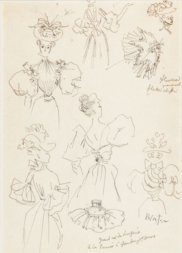 Bonhams : Cecil Beaton (British, 1904-1980) Costume designs for Glynis ...