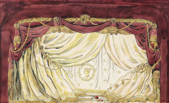 Bonhams : Cecil Beaton (British, 1904-1980) A set design for Front ...