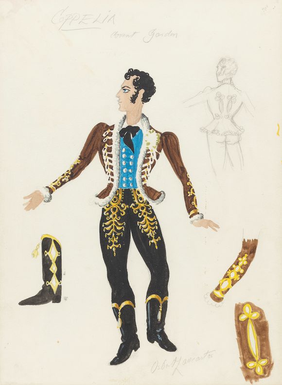 Bonhams : Sir Osbert Lancaster (British, 1908-1986) A costume design ...