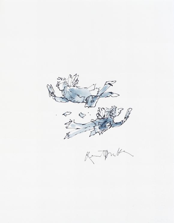 Bonhams : Sir Quentin Blake (British, born 1932) On the Wing ...