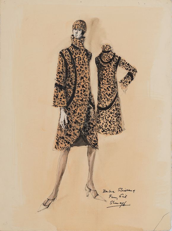 Bonhams : Irene Sharaff (American, 1910-1993) Four costume designs for ...