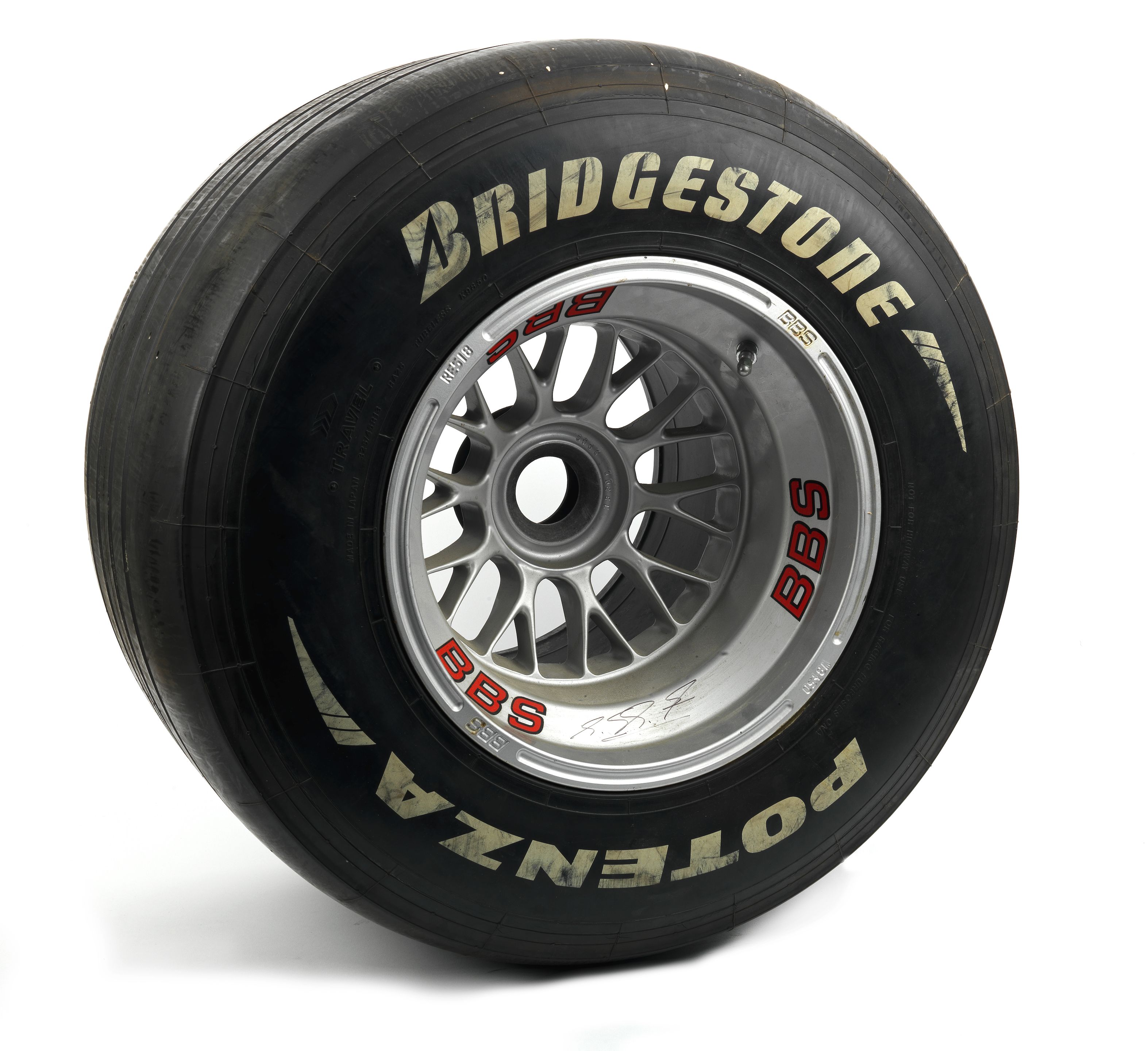 Bonhams Cars : A used Ferrari Formula 1 wheel signed by Michael ...
