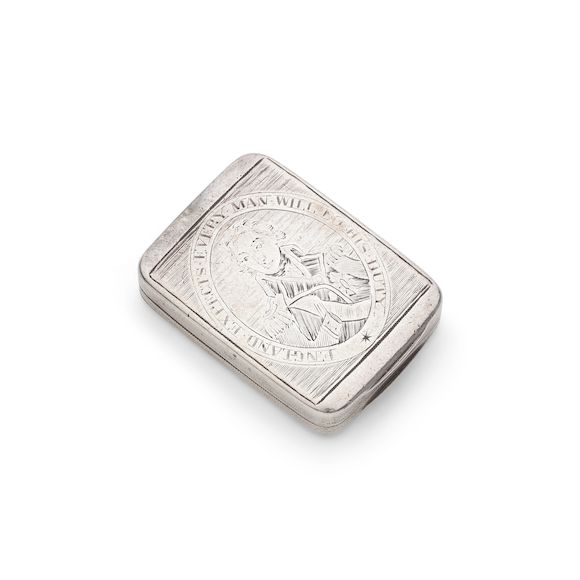 Bonhams : A George III silver Nelson vinaigrette Matthew Linwood ...