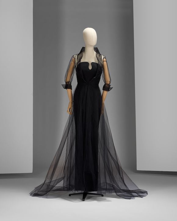 Bonhams : Ralph & Russo Haute Couture: a Black Custom Made Gown and Coat