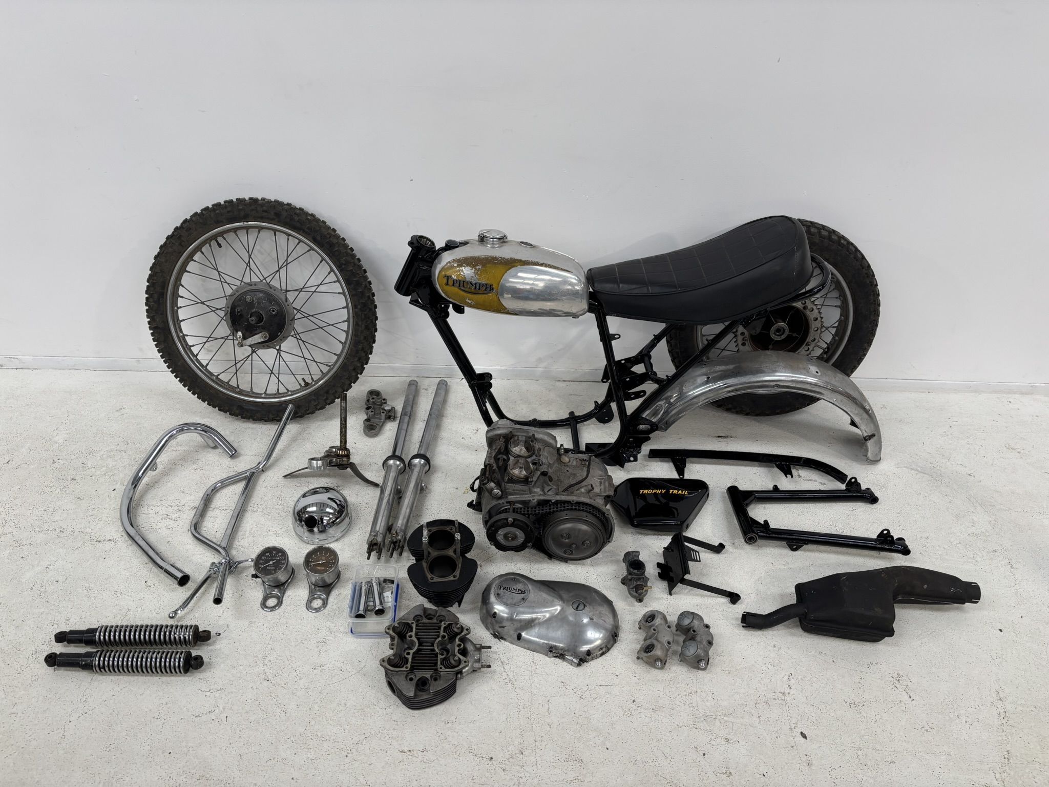 Bonhams Cars : A c.1974 Triumph TR5T Trophy Trail project ((Qty))