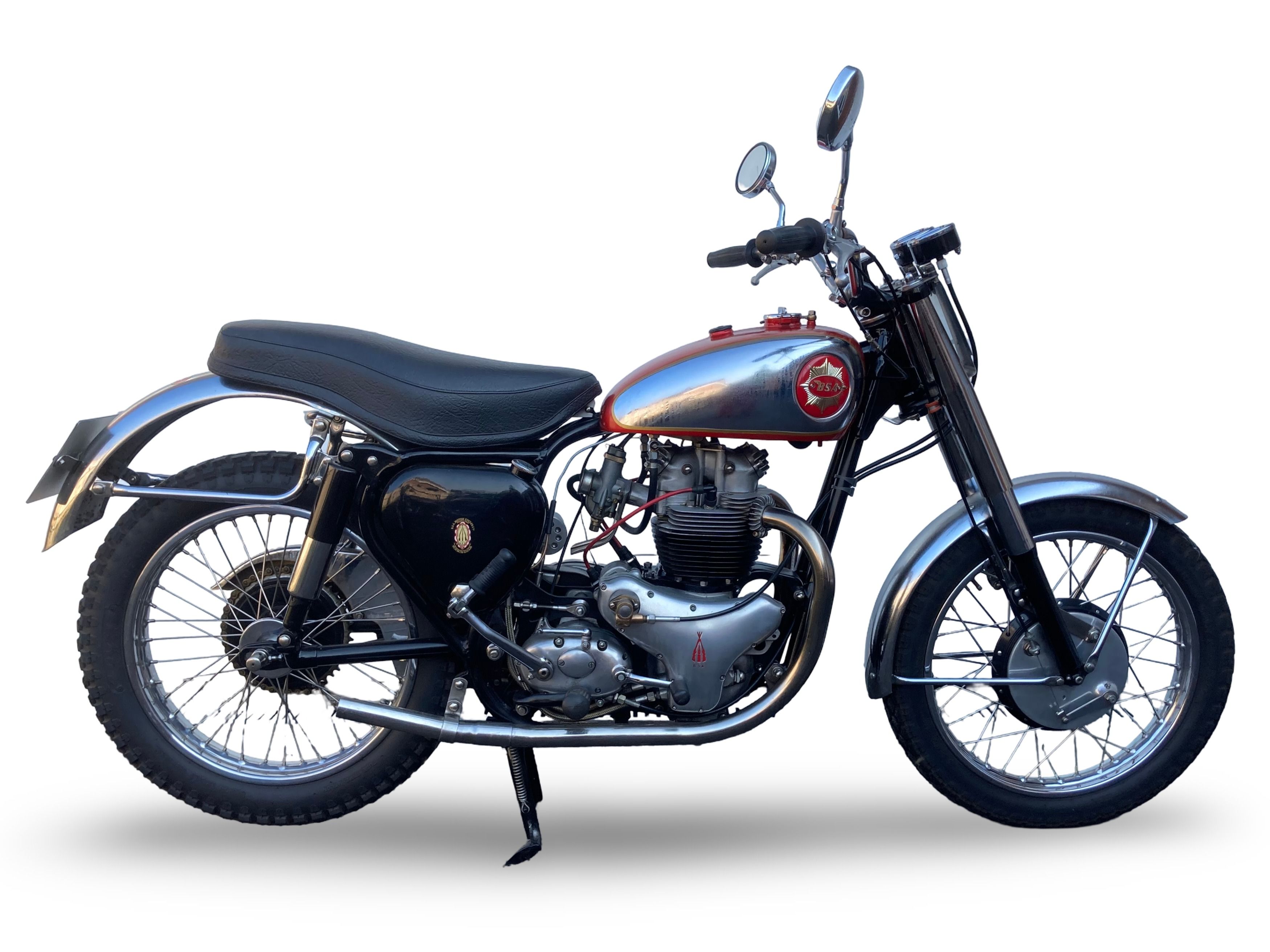 Bonhams Cars : Property of a deceased's estate, 1957 BSA 650cc A10 Spitfire Scrambler Frame no ...