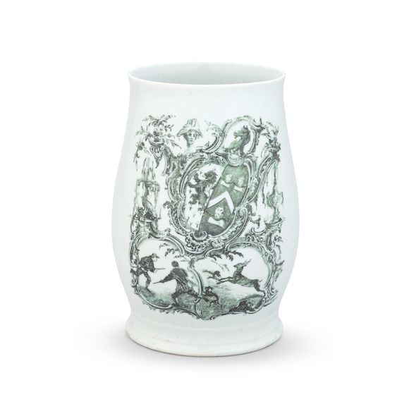 Bonhams : A remarkable Longton Hall mug, circa 1758