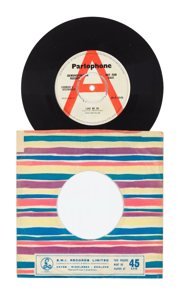 Bonhams : The Beatles: A Demo Pressing Of Their Debut Single, Love Me ...