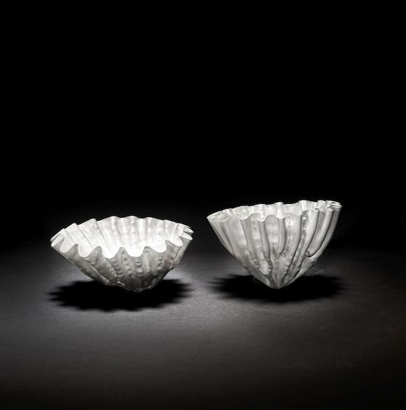Bonhams : Clare Ransom Two Fine silver 'Shell' vessels London 2009 (2)