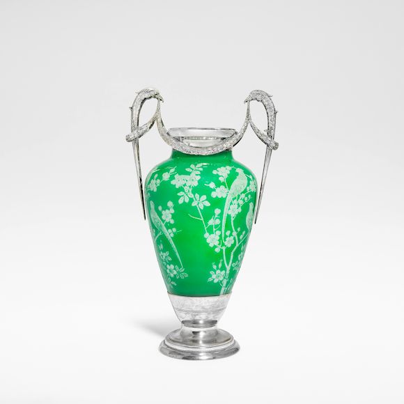 Bonhams : Frederick Carder for Steuben Glass Works Vase, circa 1910