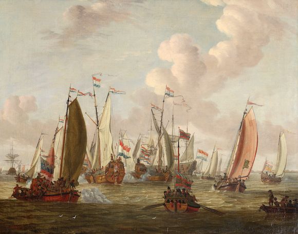 Bonhams : Abraham Jansz. Storck (Amsterdam circa 1635-circa 1710) The ...