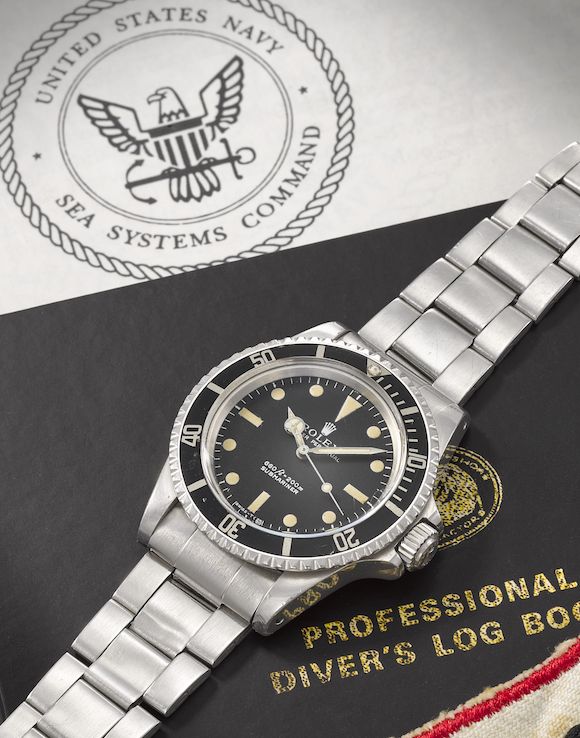 Bonhams : Rolex. A rare stainless steel automatic bracelet watch made ...