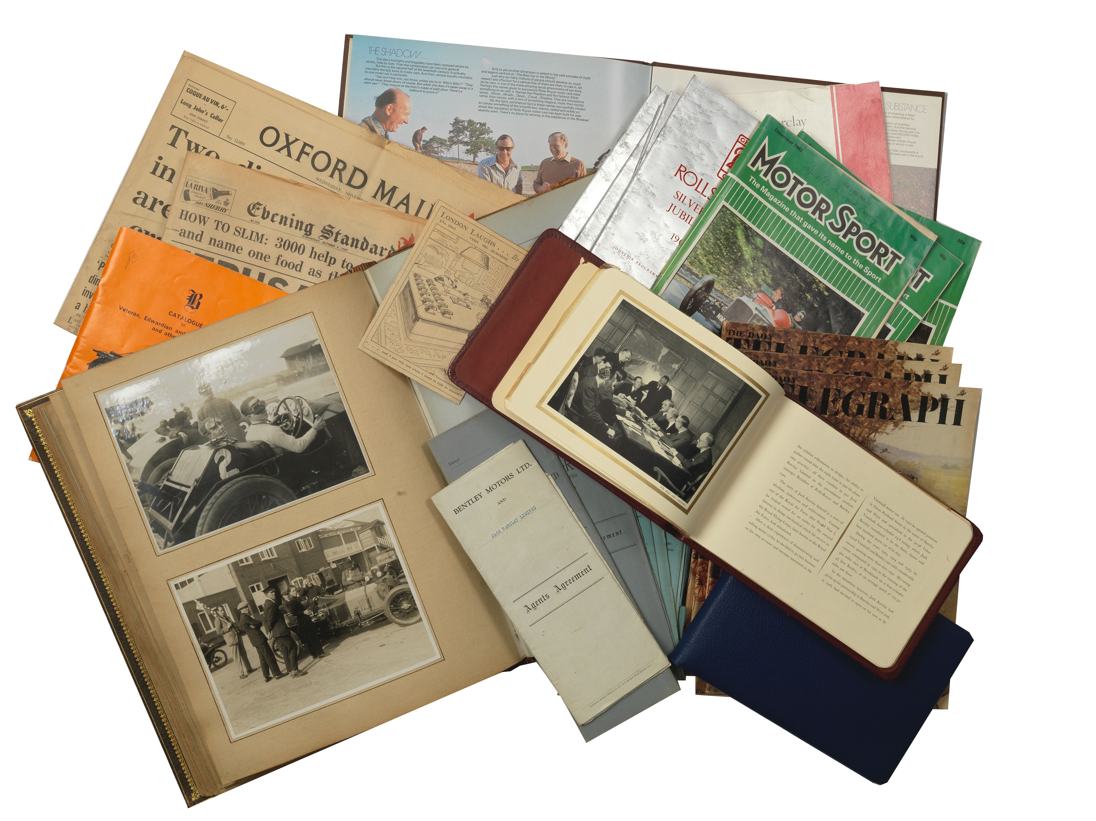 Bonhams Cars : Jack Barclay's personal scrap album, ((Qty))