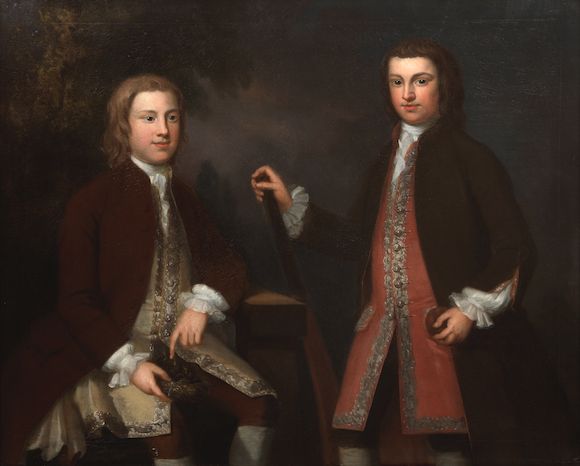 Bonhams : Circle of Anthony Lee (active Ireland, 1724-1767) Portrait of ...