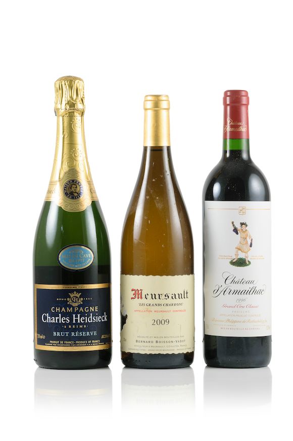 Bonhams : Charles Heidsieck, Brut Réserve, 1997 (6 x 750ml) Bernard ...