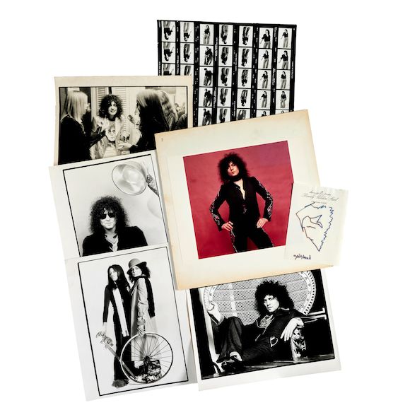Bonhams : Marc Bolan: A group of photographic material and prints of ...