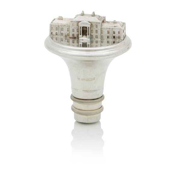 Bonhams : Golf Interest: A silver bottle stopper of Rossdhu House Theo ...