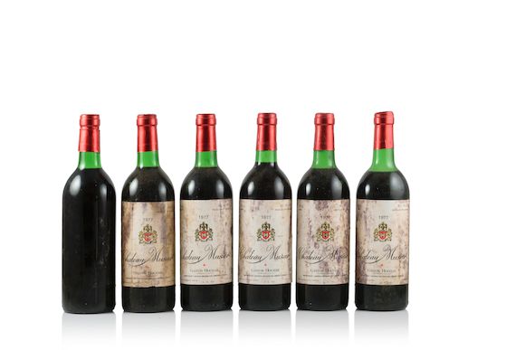 Bonhams : Château Musar, 1977 (5 x 750ml) Château Musar, believed 1977 ...