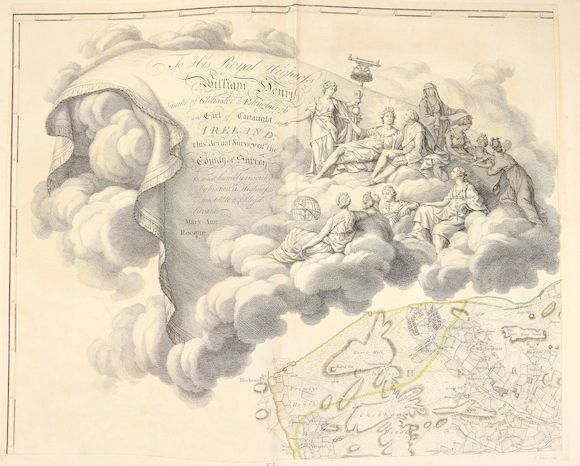 Bonhams : SURREY- ROCQUE (JOHN) A Topographical Map of the County of ...