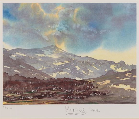 Bonhams : HM King Charles III (British, born 1948) Ben Avon, Near ...