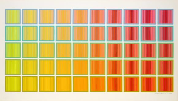 Bonhams : Richard Anuszkiewicz (American, 1930-2020) League of Women ...