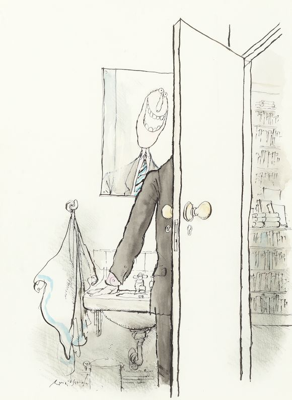 Bonhams : SEARLE (RONALD) - ARTWORK 'A Nice Bright Set', from "Slightly ...
