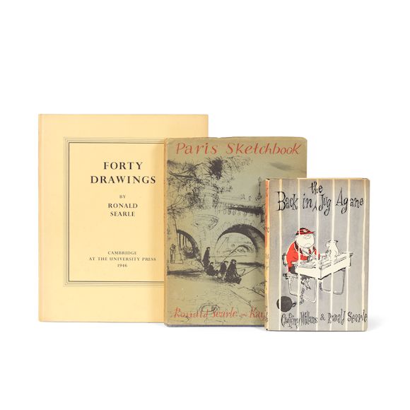 Bonhams : SEARLE (RONALD) A collection of 71 works by, illustrated or ...