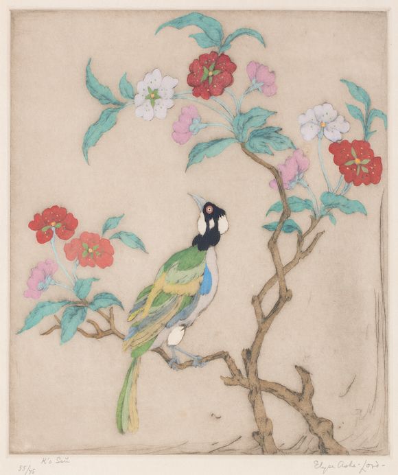 Bonhams : Elyse Ashe Lord (British, 1900-1971) Three prints;