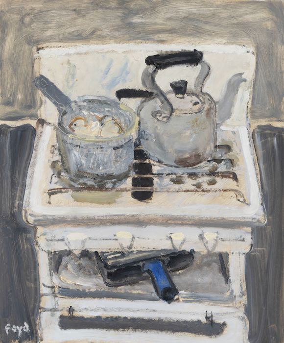 Bonhams : John G Boyd RP RGI (British, 1940-2001) Kettle and Pot
