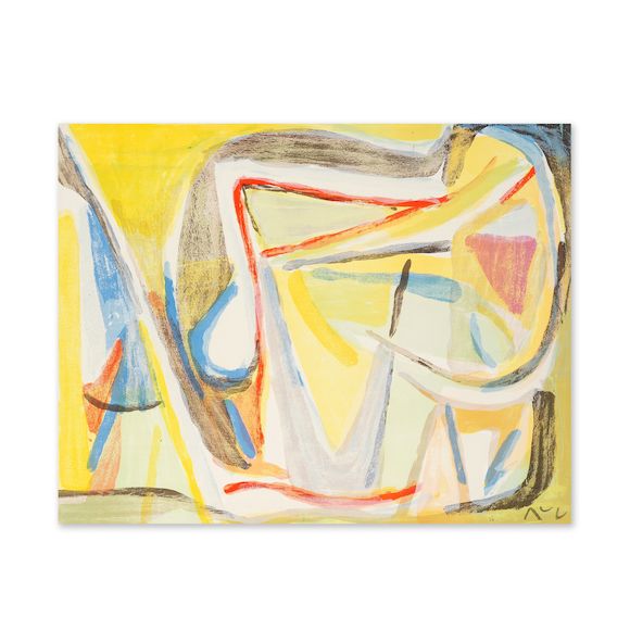 Bonhams Cornette de Saint Cyr : BRAM VAN VELDE (1895-1981) Limpide,1981 ...