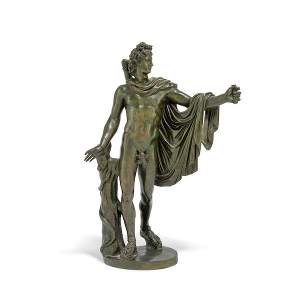 Bonhams : Francesco Righetti I (Italian, 1738-1819): A green-brown ...